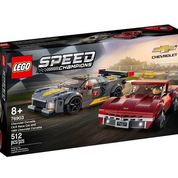 Lego | Toys | Lego Speed Champions Retired Chevrolet C8r Race Car 968 ...